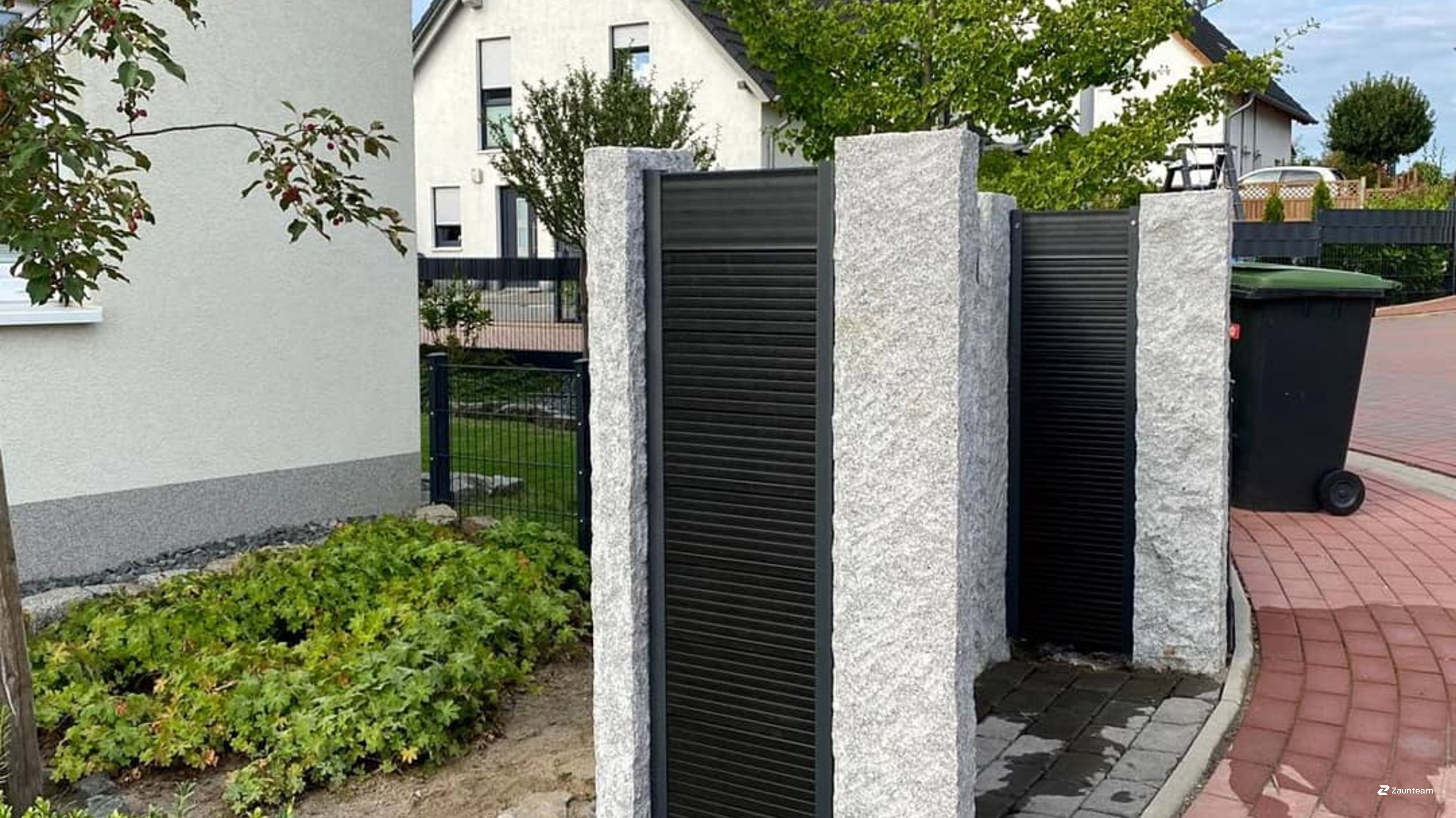 Sichtschutz aus WPC von Zaunteam