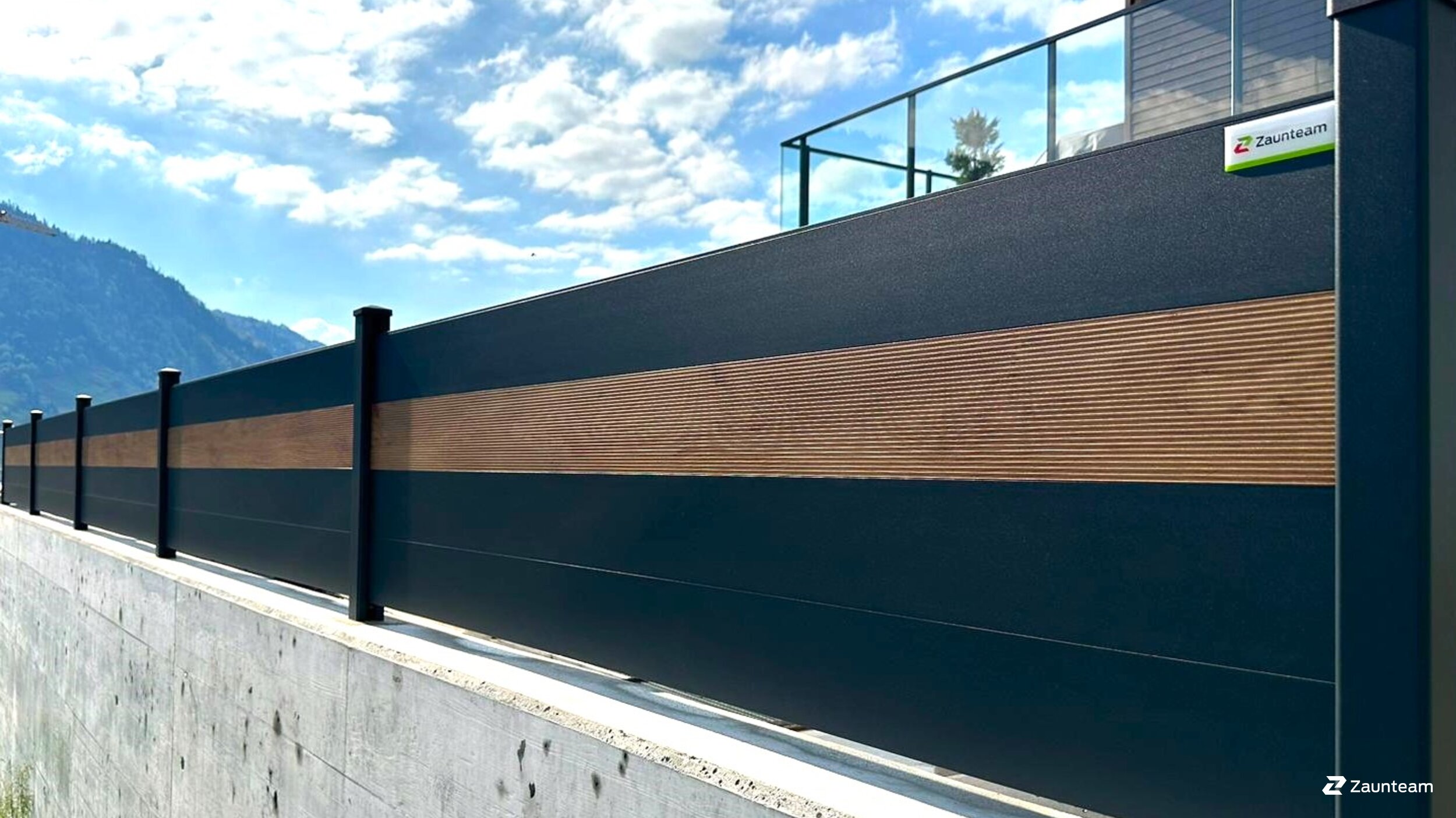 Zaunteam | Aluminium Sichtschutz, 6415 Arth