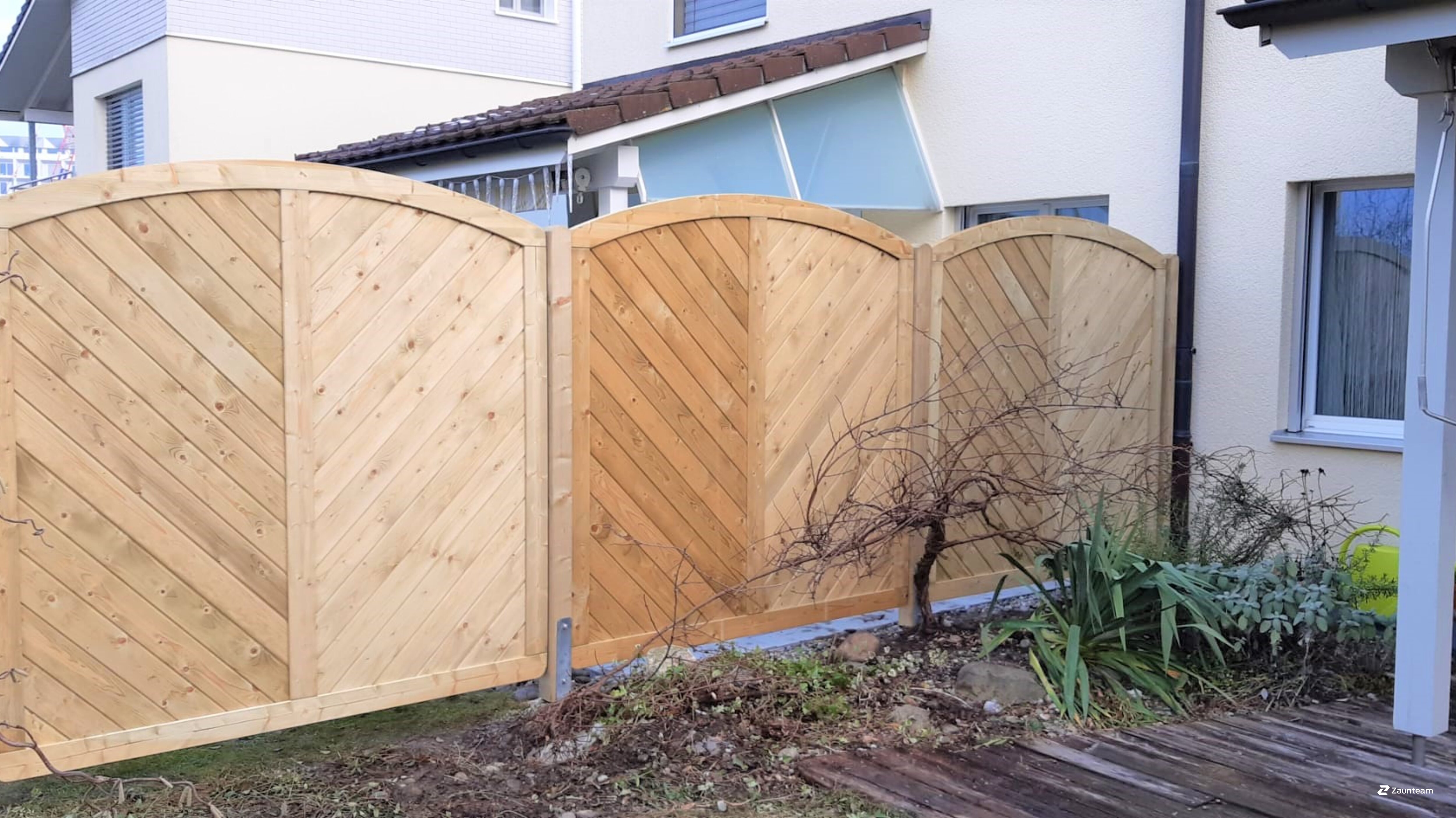 Sichtschutz aus Holz - Fribourg von Zaunteam