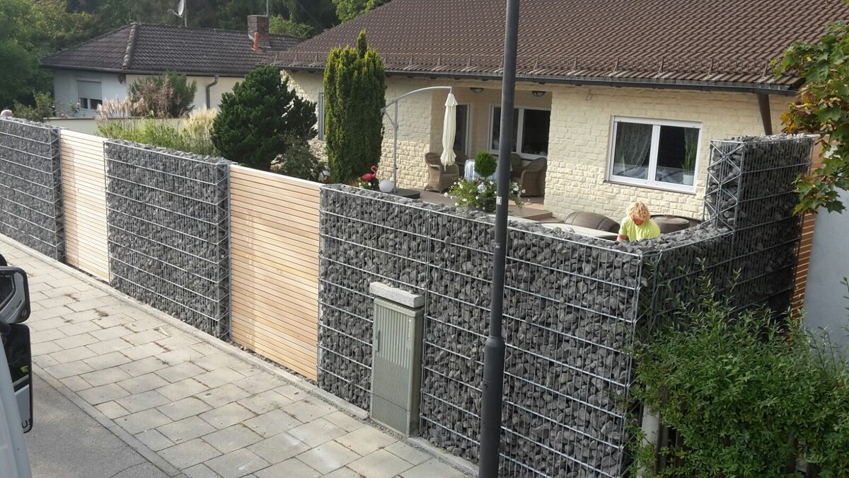 Zaunteam | Gabionen ohne Pfosten, 85640 Putzbrunn